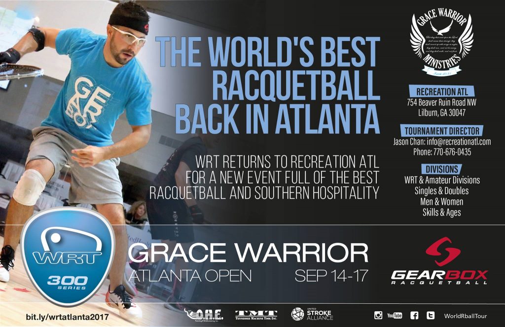 World Racquetball Tour Releases Match Playlist From The Grace Warrior ...